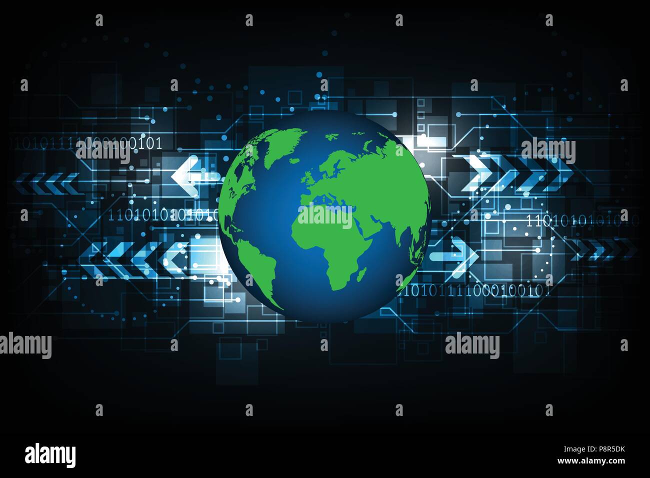 Business future technology internet Stock Vector Images - Alamy