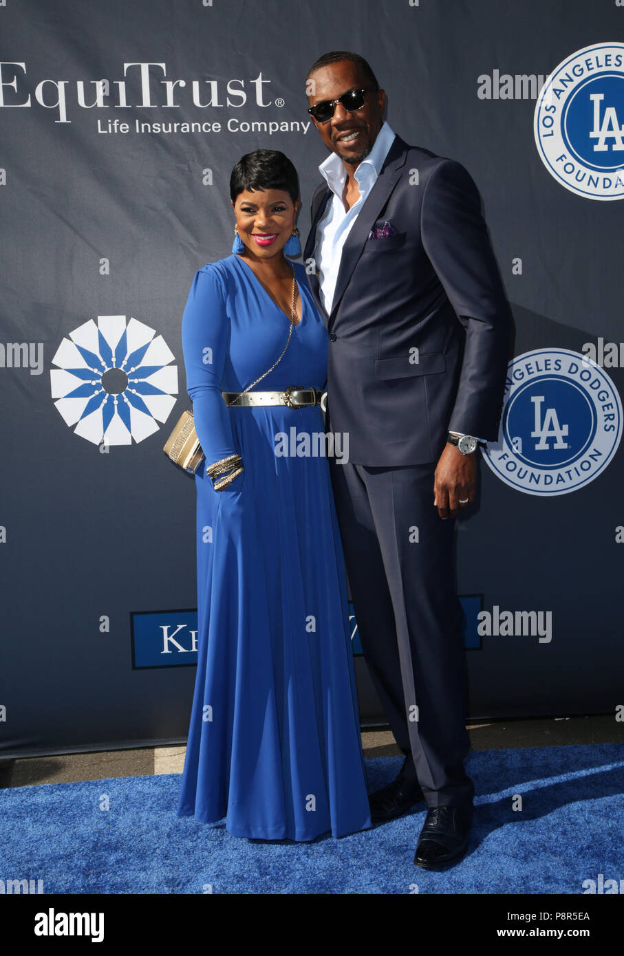 Celebrities attend the 4th Annual Los Angeles Dodgers Foundation Blue ...