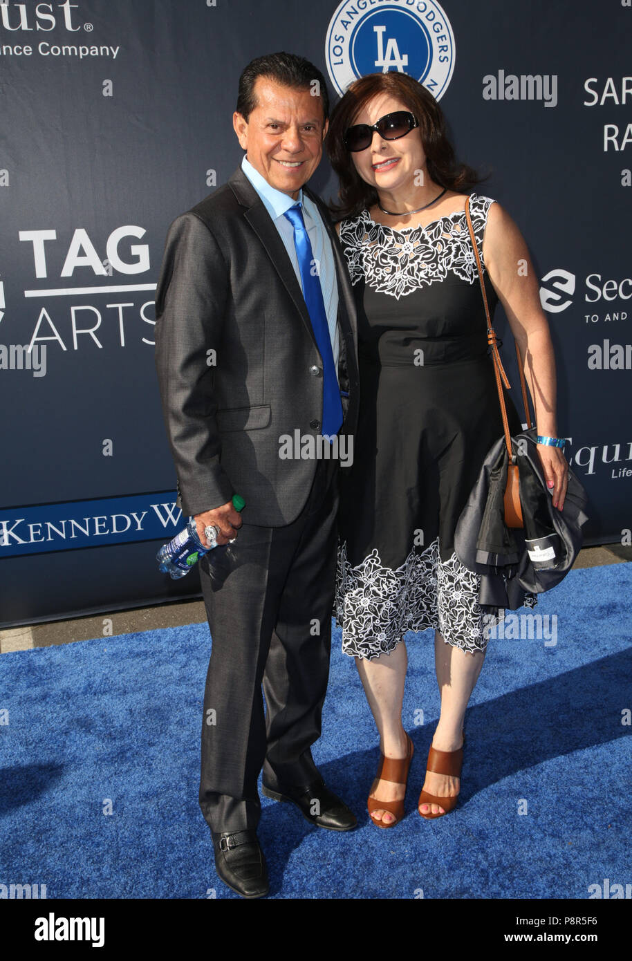 Celebrities attend the 4th Annual Los Angeles Dodgers Foundation Blue ...