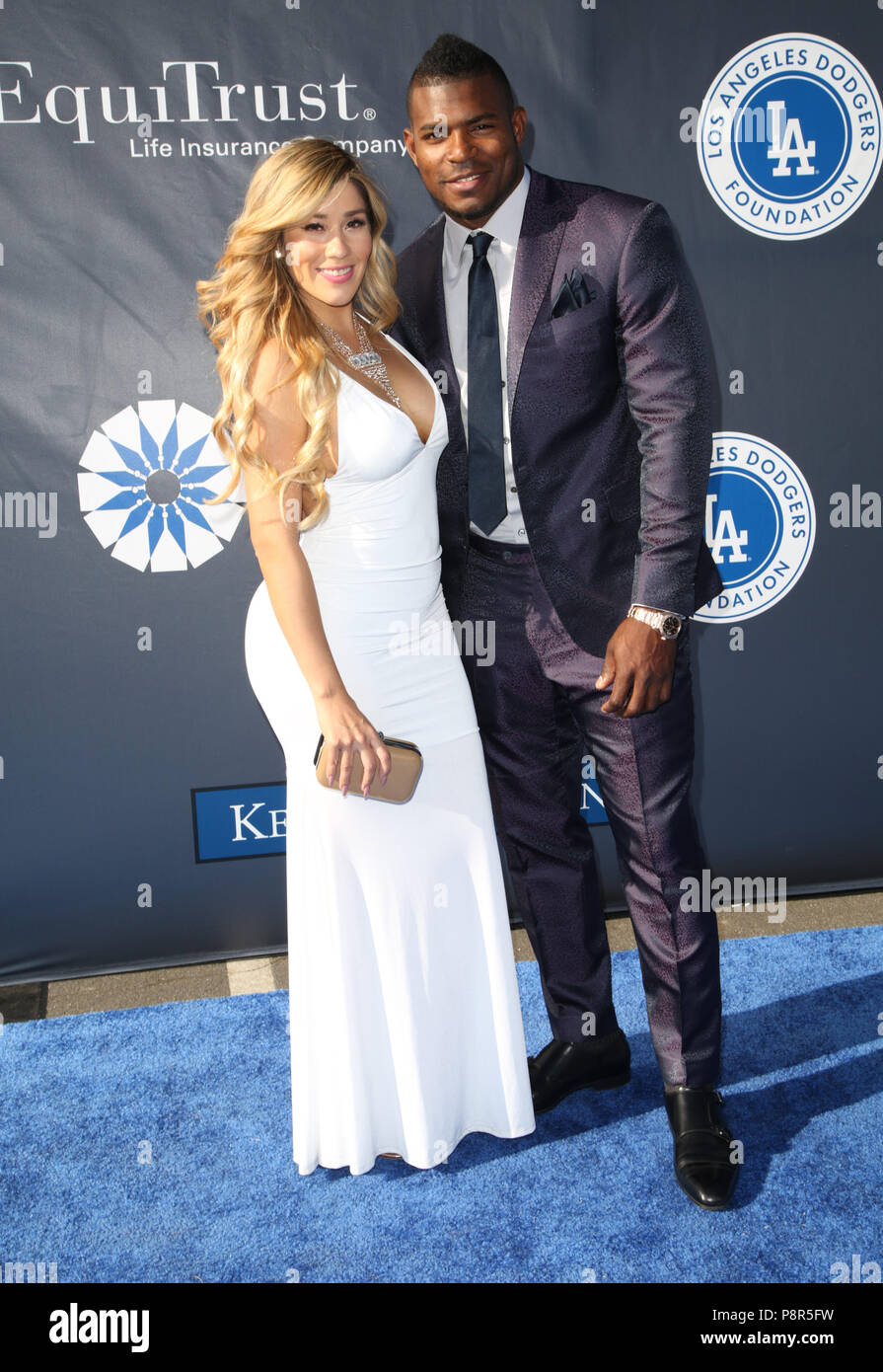 Celebrities attend the 4th Annual Los Angeles Dodgers Foundation Blue ...