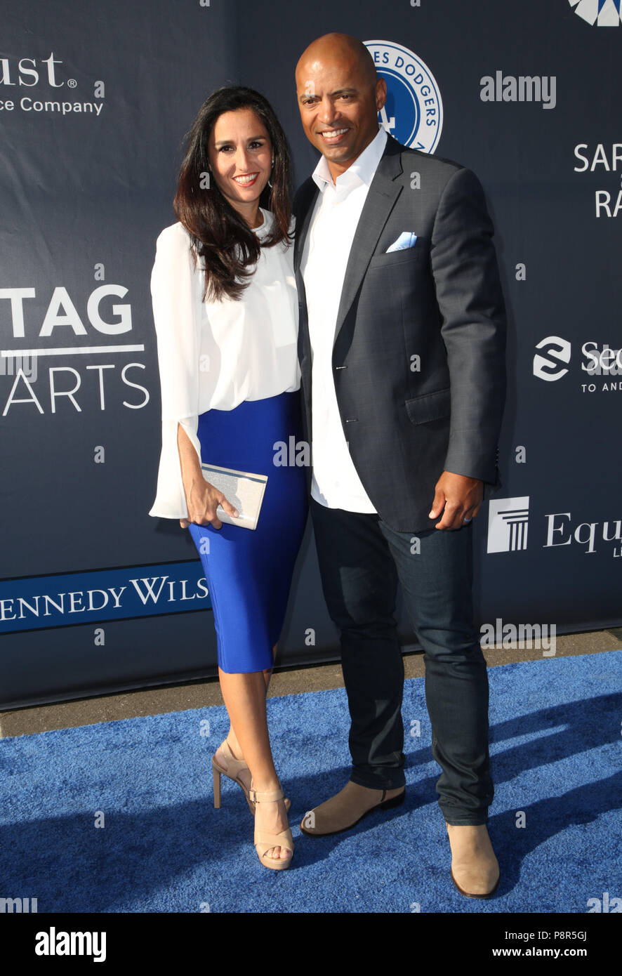 Celebrities attend the 4th Annual Los Angeles Dodgers Foundation Blue ...