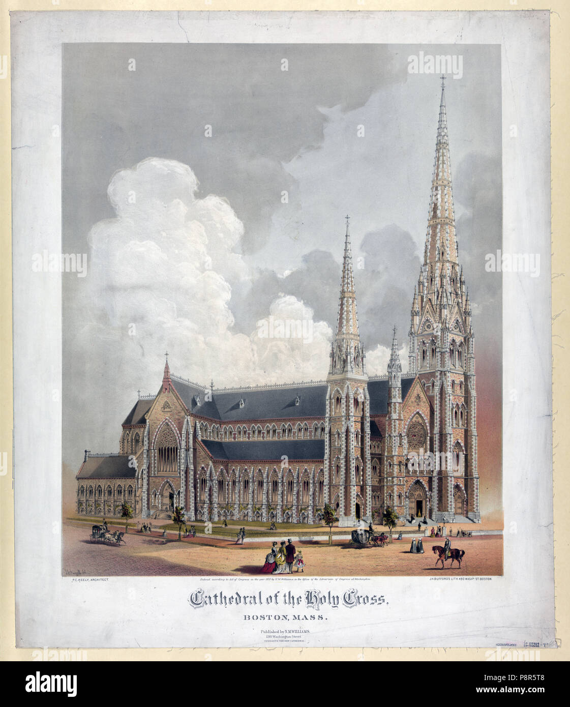 Holy Cross Cathedral Boston High Resolution Stock Photography and ...