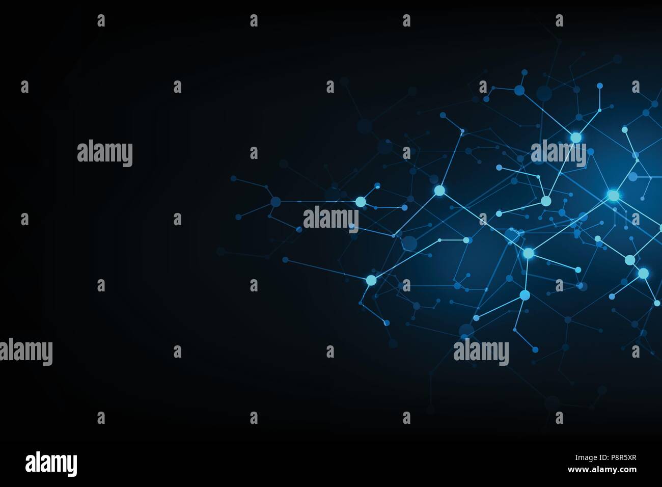 Vector abstract background technology network design Stock Vector Image ...