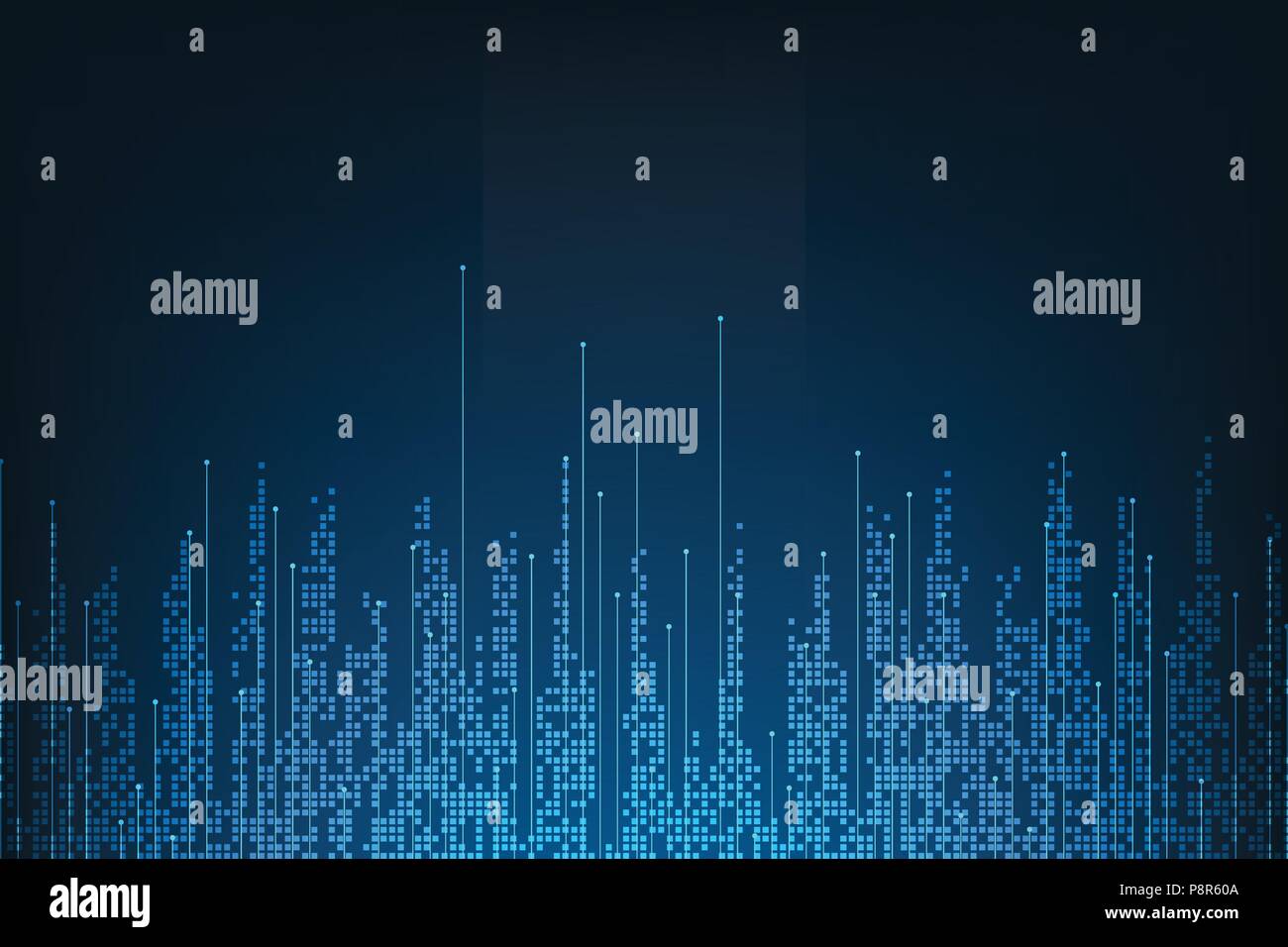 Vector abstract background technology digital design Stock Vector Image ...