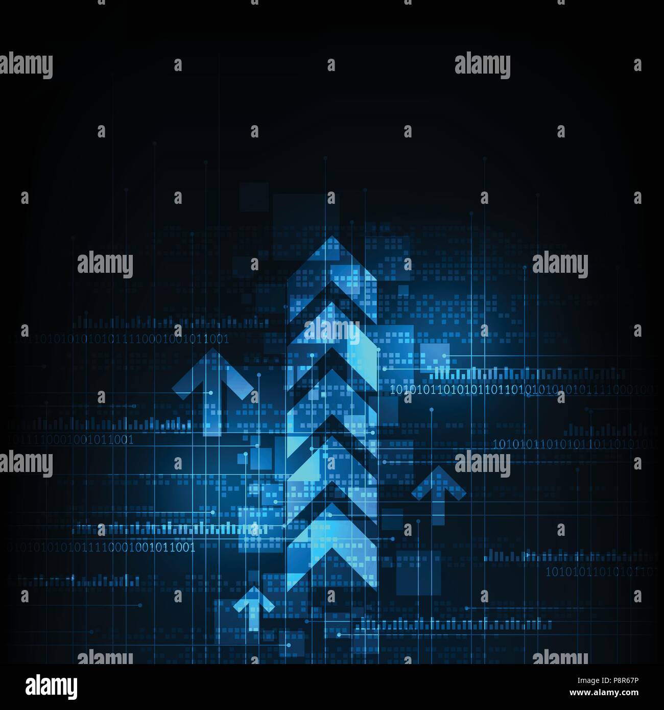 Information concept arrow systems hi-res stock photography and images ...