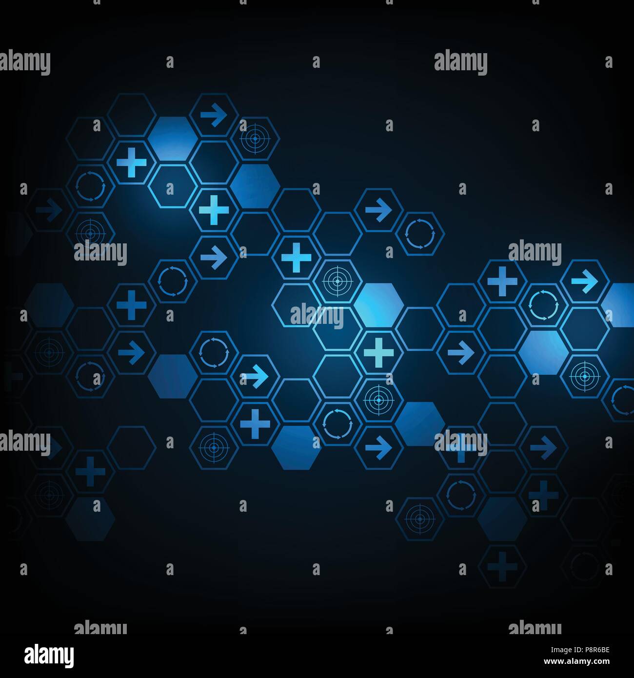 Vector abstract background technology network design Stock Vector Image ...