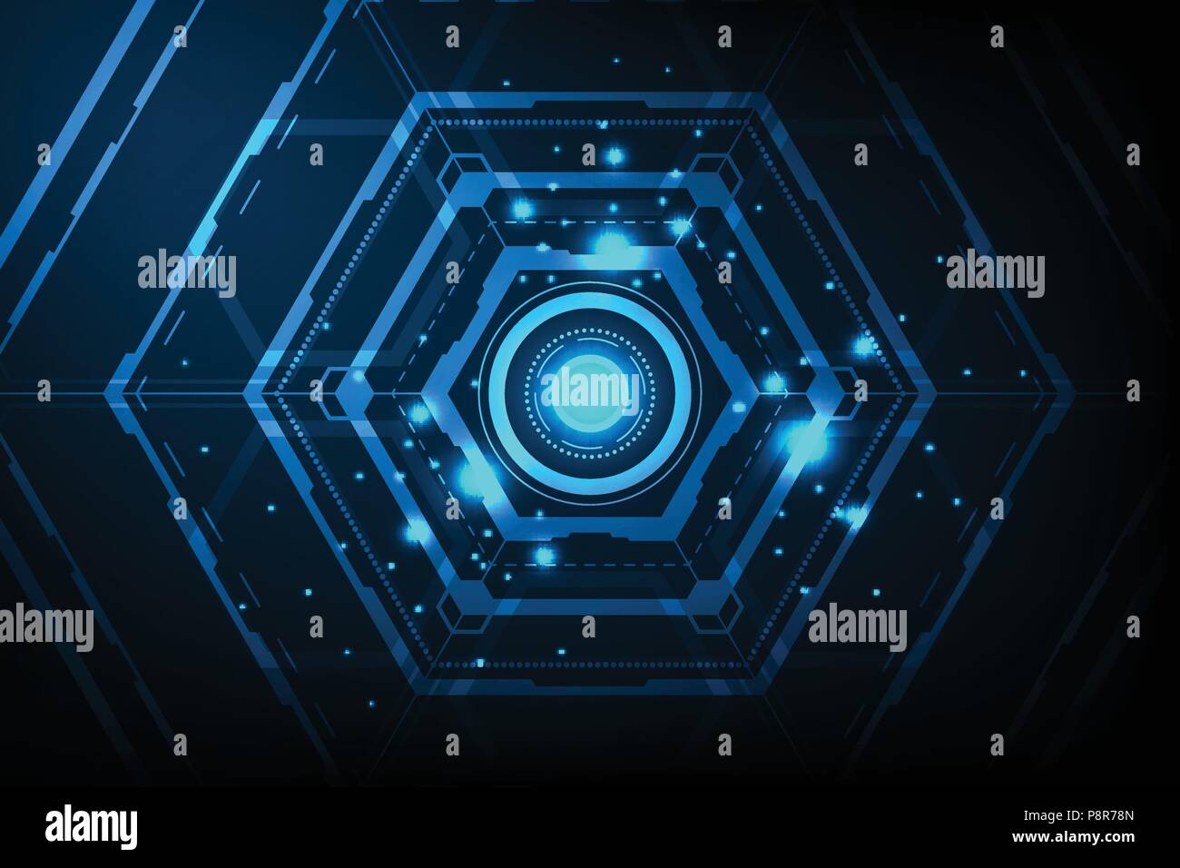 Communication and media center Stock Vector Images - Alamy