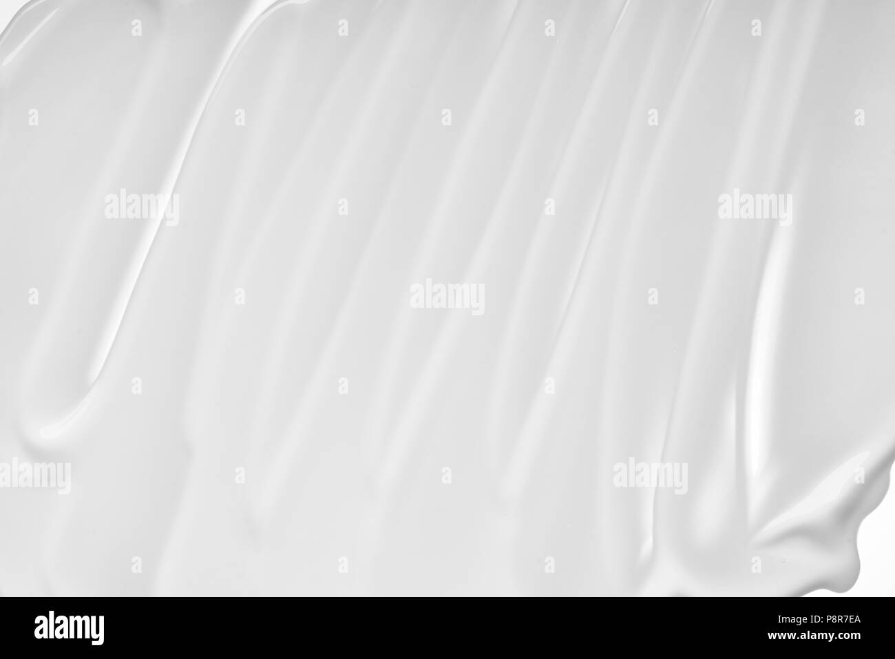 Texture of white cosmetic cream background. Creamy foundation texture ...