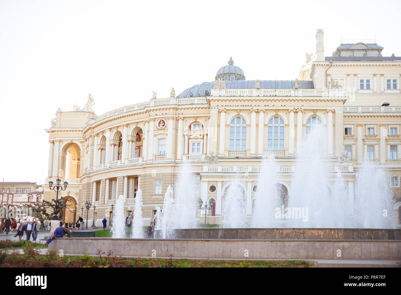 Odessa, Ukraine. 17 april 2018. The Odessa National Academic Theater of ...