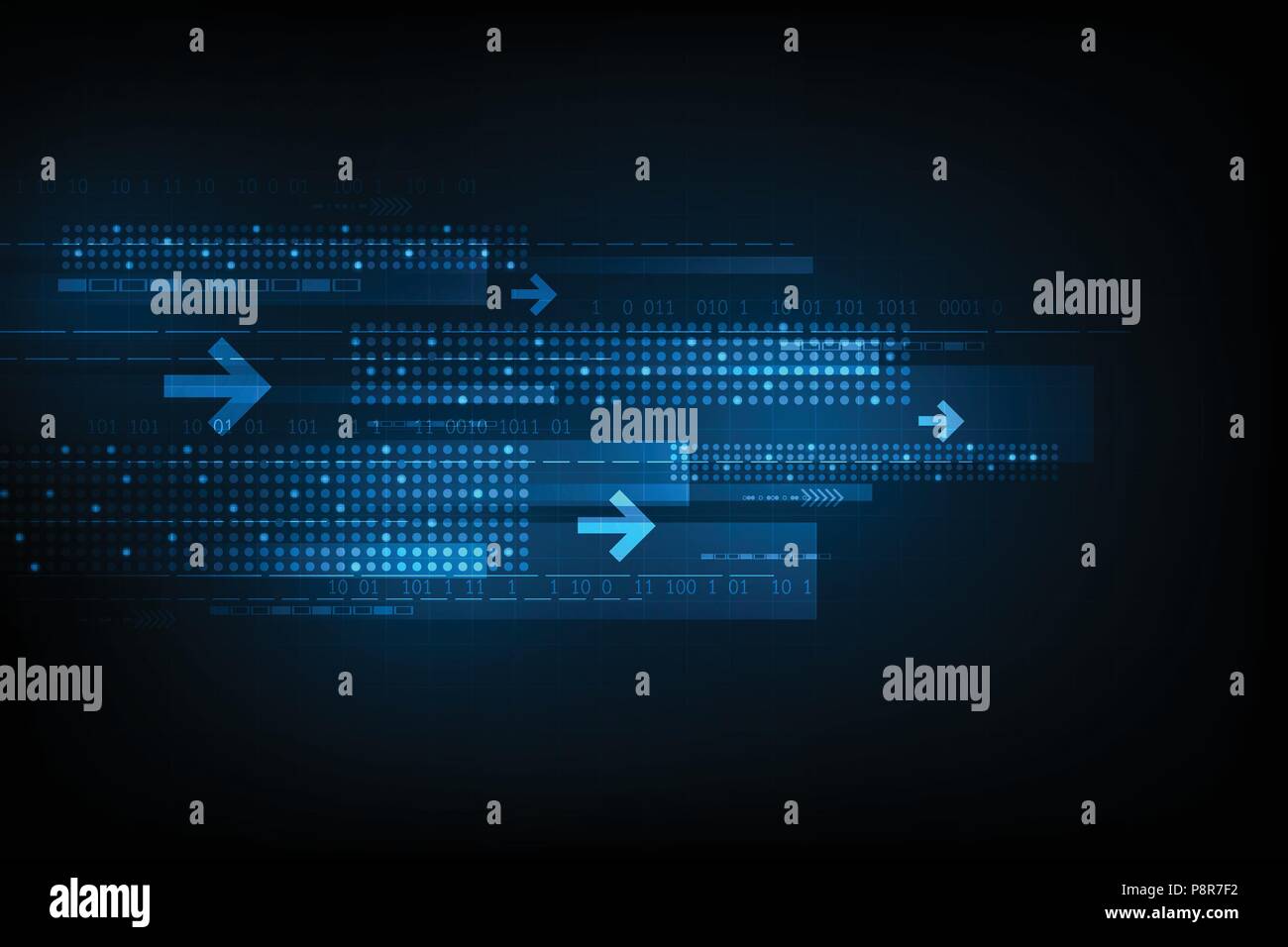Computer communication modern technology Stock Vector Images - Alamy