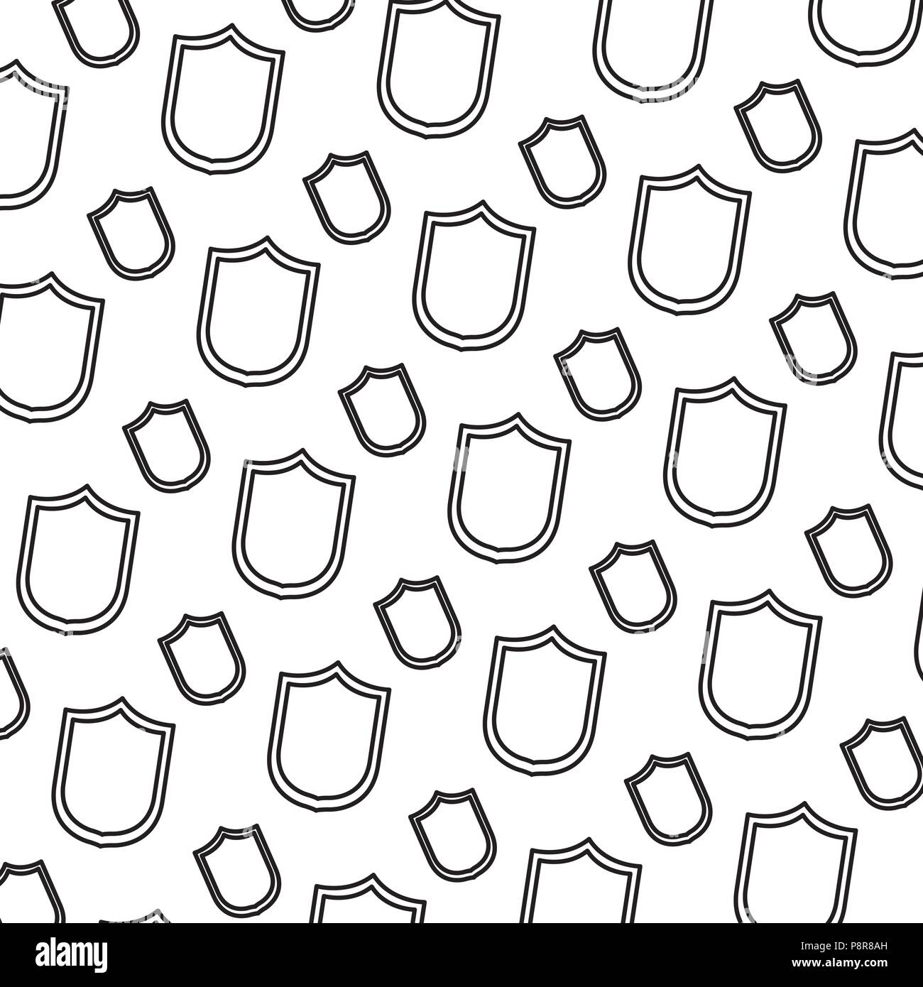 line security shield protection access background vector illustration ... line security shield protection access background vector illustration ...