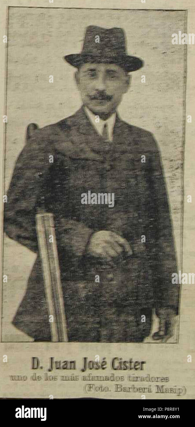 353 Juan José Cister, de Barberá Masip Stock Photo - Alamy