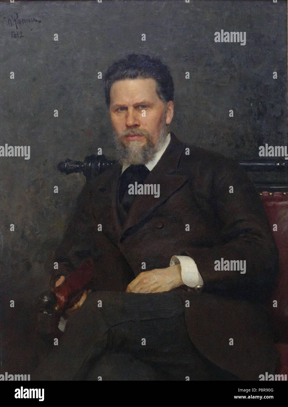 Painting russian artist ivan kramskoi hi-res stock photography and ...