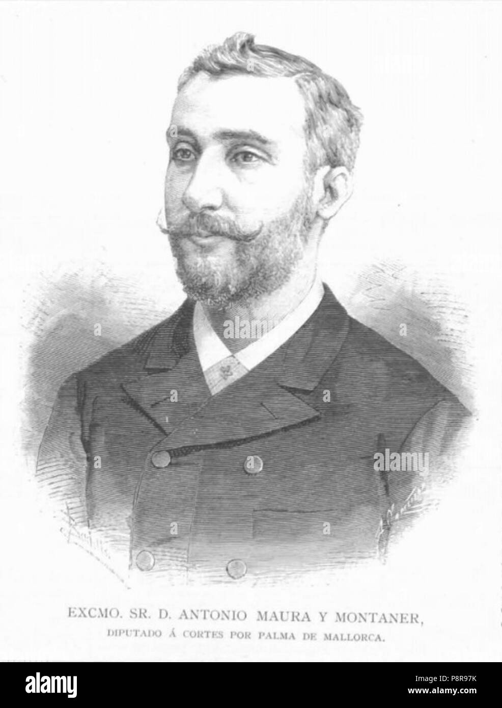 39 Antonio Maura y Montaner, La Ilustración Española y Americana Stock ...