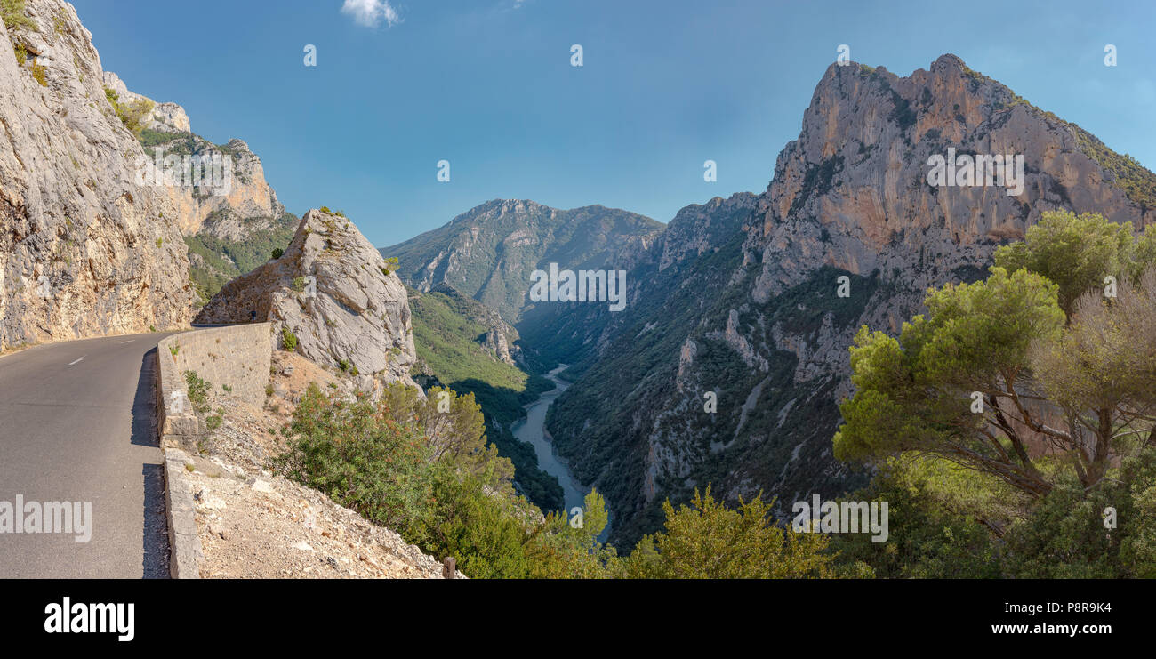 The Gorges du Verdon, Grand canyon du Verdon, , France Stock Photo - Alamy