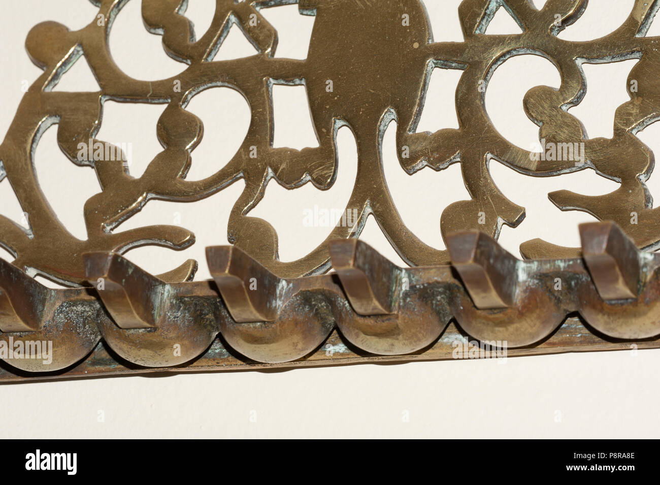 candles holder, HANUKIYA, Jew Stock Photo - Alamy