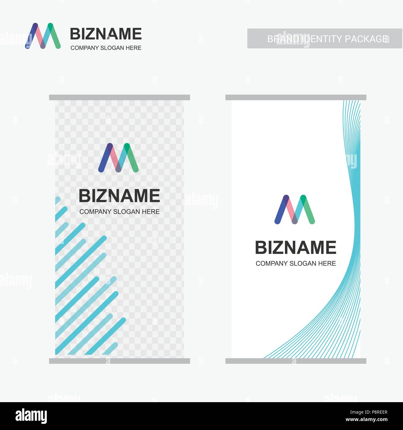 Red pull up banner Stock Vector Images - Alamy