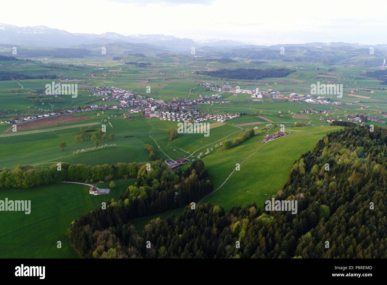 Switzerland in spring hi-res stock photography and images - Alamy