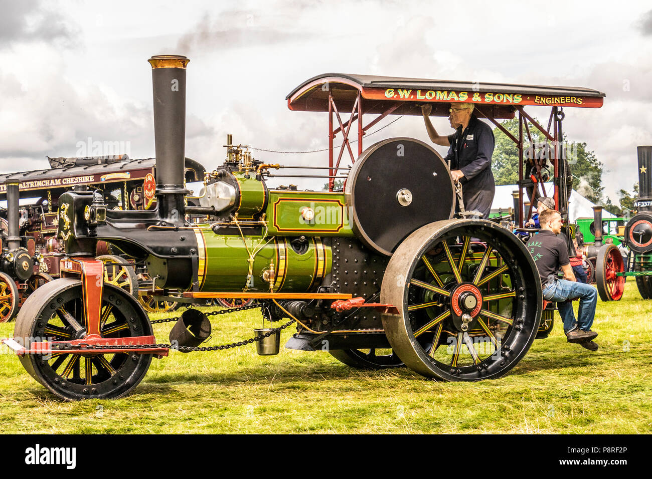Steam roller driver hi-res stock photography and images - Alamy