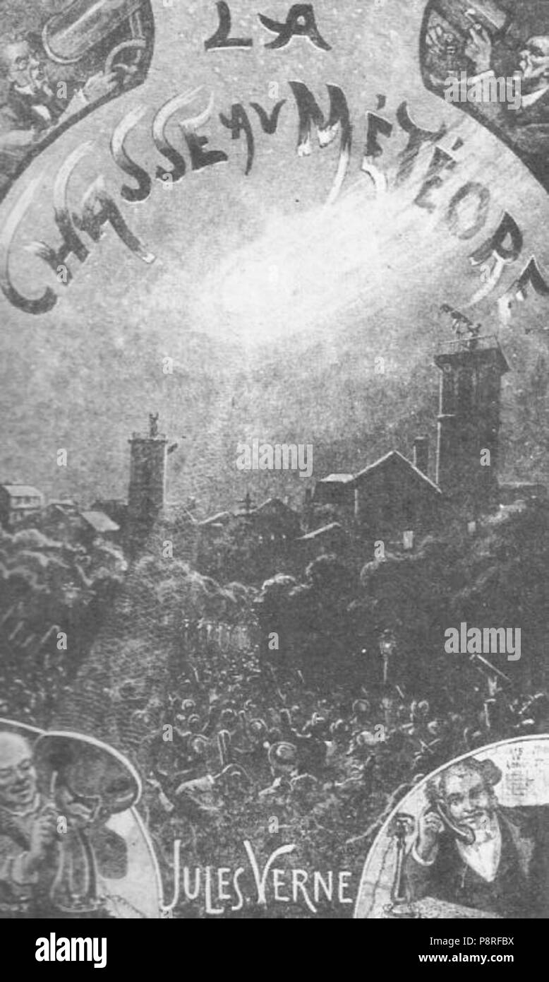 . 3 'The Chase of the Golden Meteor' by George Roux 01 Stock Photo - Alamy