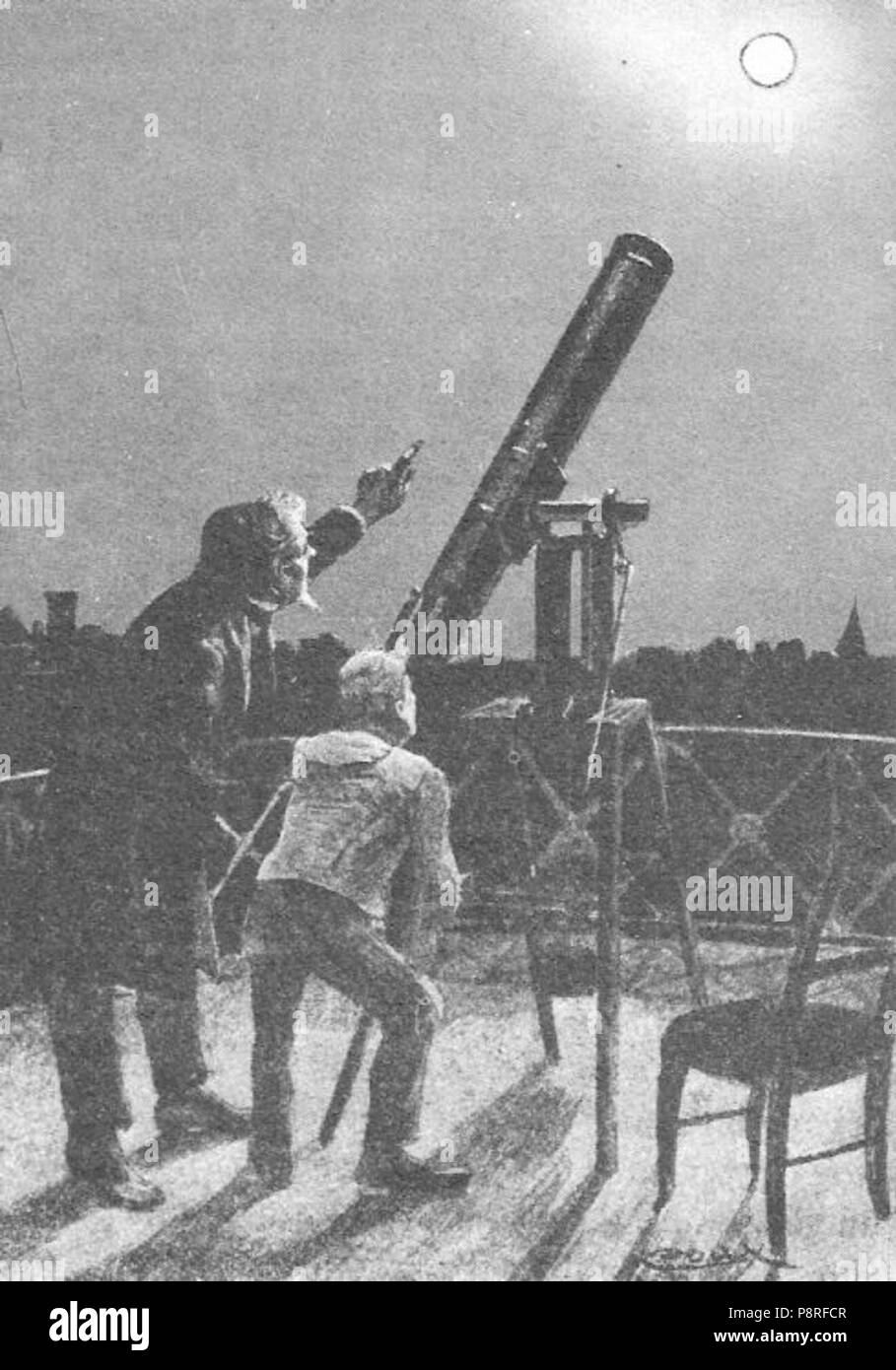 . 3 'The Chase of the Golden Meteor' by George Roux 20 Stock Photo - Alamy