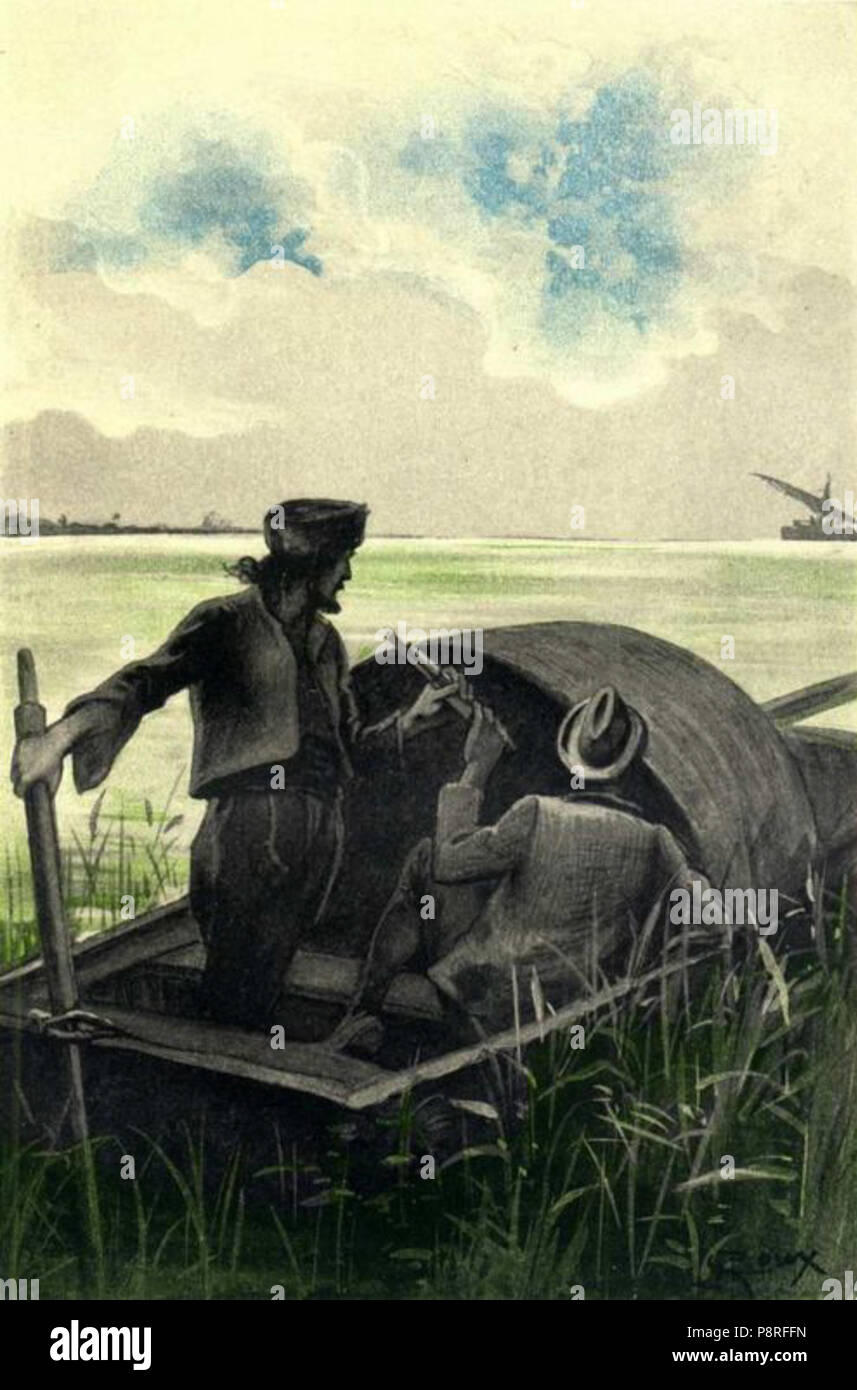 . 4 'The Danube Pilot' by George Roux 33 Stock Photo - Alamy