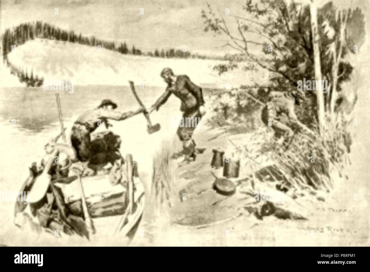 . 4 'The Golden Volcano' by George Roux 26 Stock Photo - Alamy