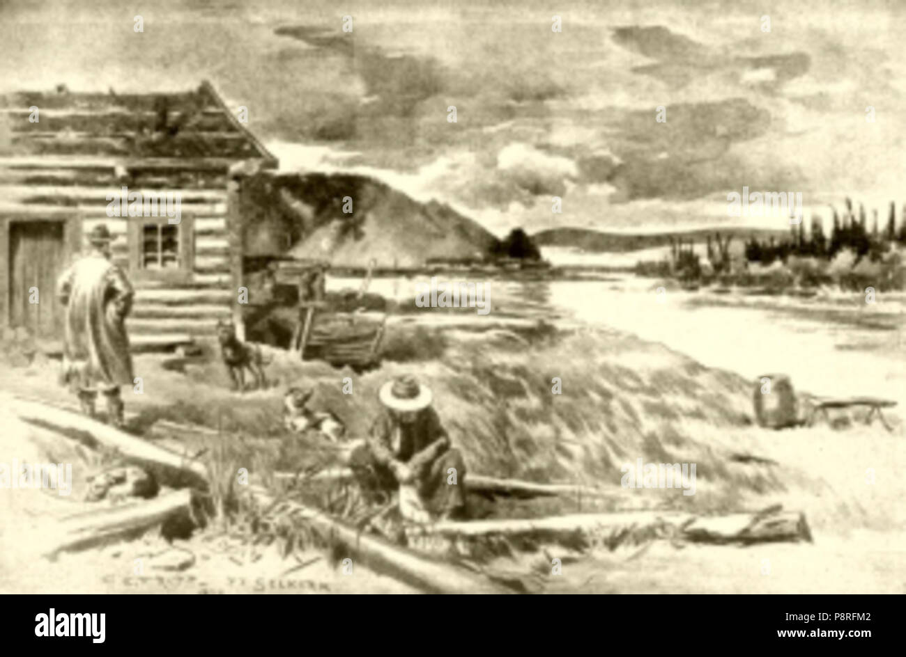 . 4 'The Golden Volcano' by George Roux 27 Stock Photo - Alamy