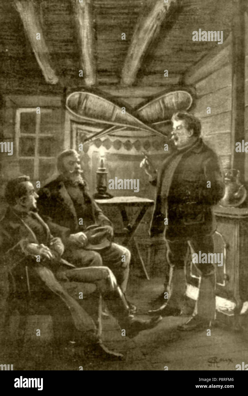 . 4 'The Golden Volcano' by George Roux 29 Stock Photo - Alamy