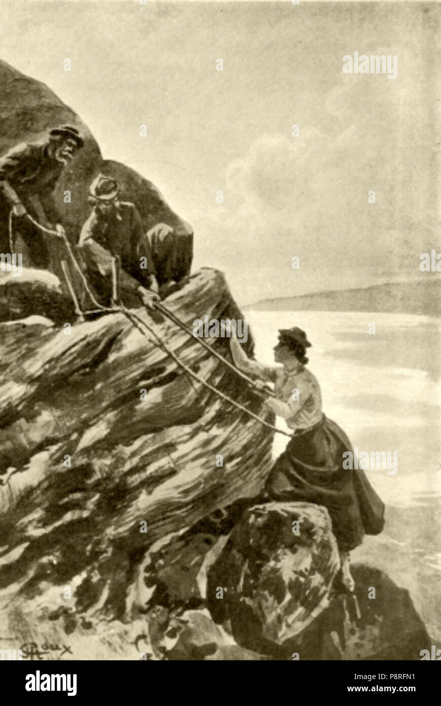 . 4 'The Golden Volcano' by George Roux 46 Stock Photo - Alamy