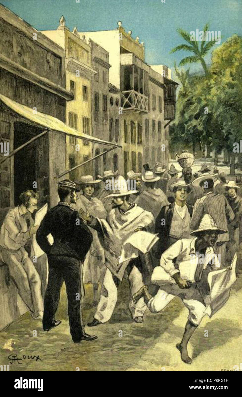 . 5 'The Mighty Orinoco' by George Roux 07 Stock Photo - Alamy