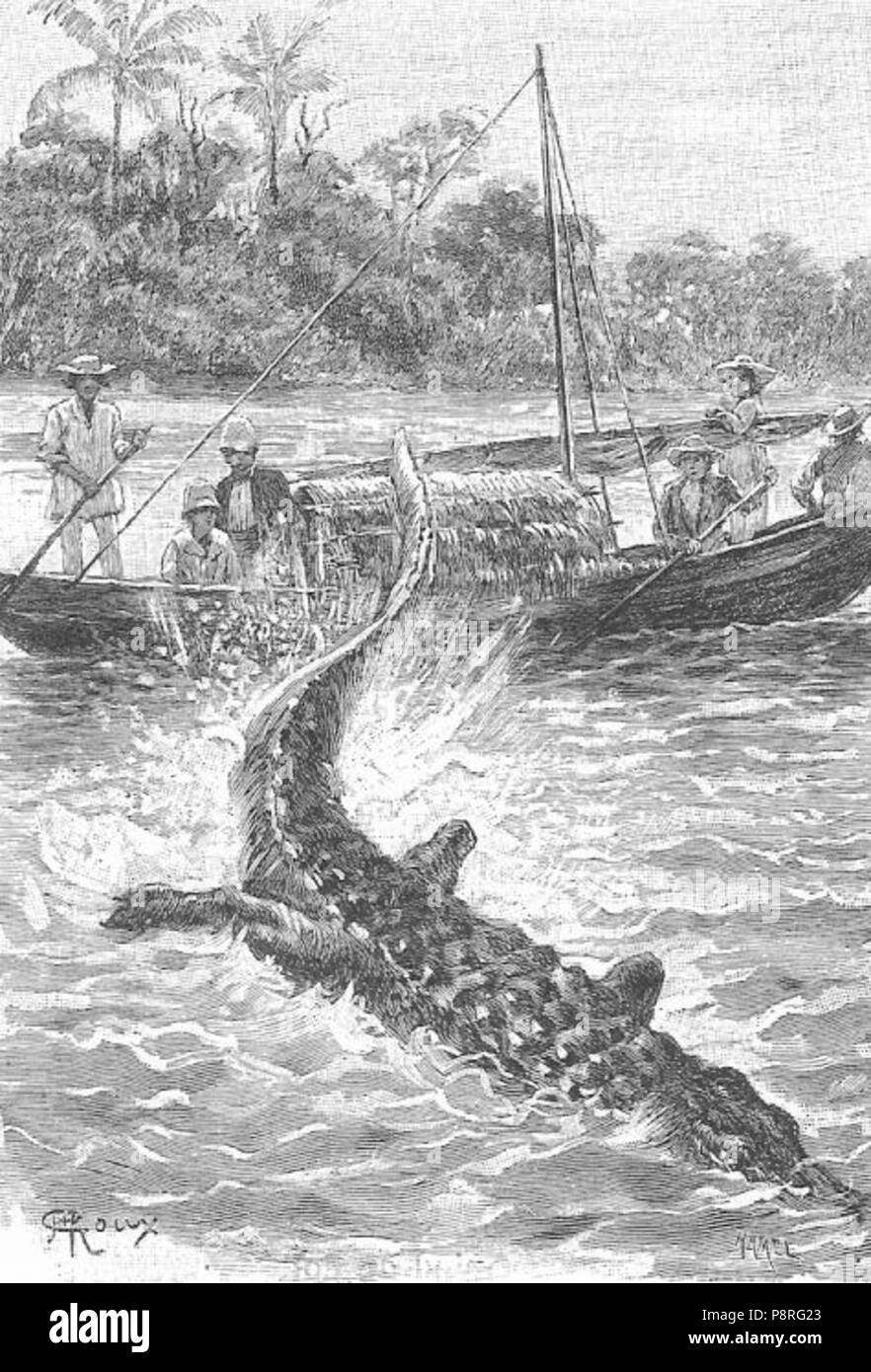 . 5 'The Mighty Orinoco' by George Roux 14 Stock Photo - Alamy