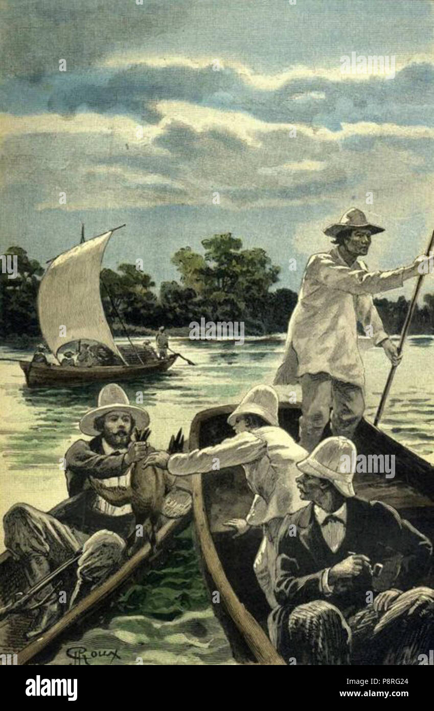 . 5 'The Mighty Orinoco' by George Roux 15 Stock Photo - Alamy