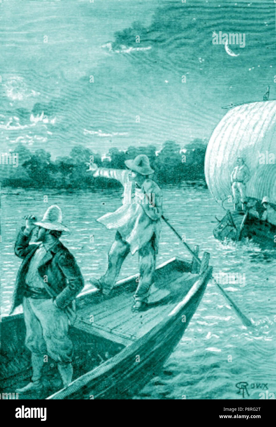 . 5 'The Mighty Orinoco' by George Roux 34 Stock Photo - Alamy