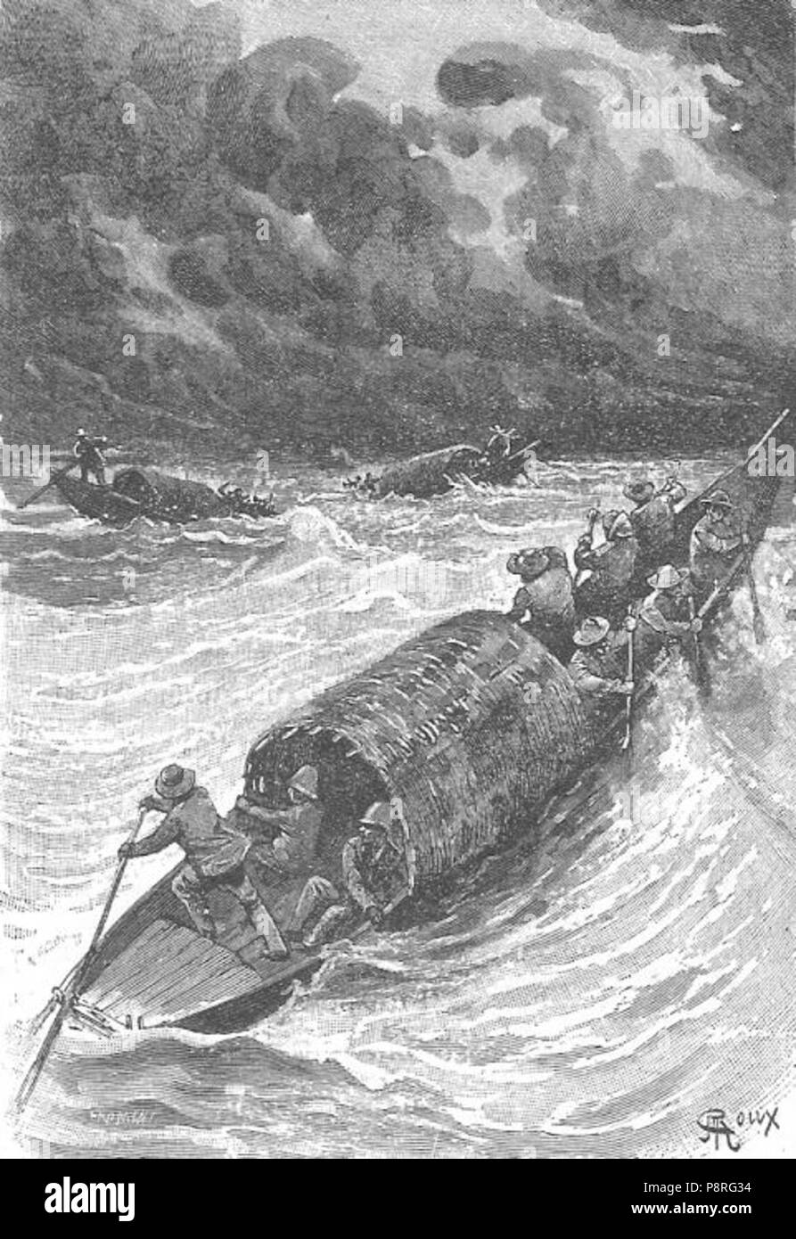 . 5 'The Mighty Orinoco' by George Roux 35 Stock Photo - Alamy