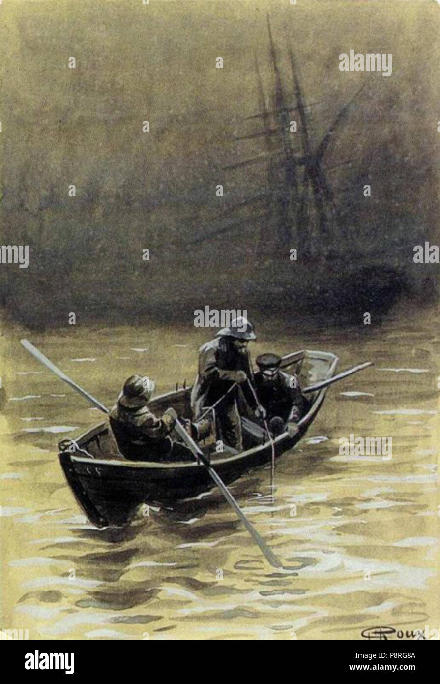 . 5 'The Sea Serpent' by George Roux 27 Stock Photo - Alamy