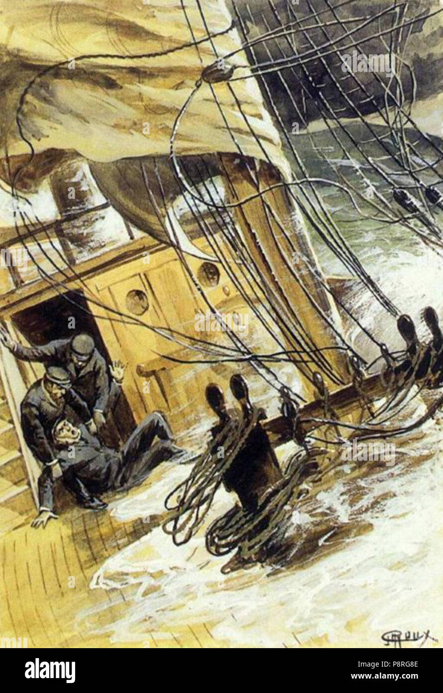 . 5 'The Sea Serpent' by George Roux 30 Stock Photo - Alamy