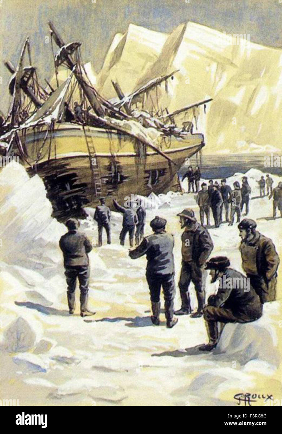 . 5 'The Sea Serpent' by George Roux 32 Stock Photo - Alamy