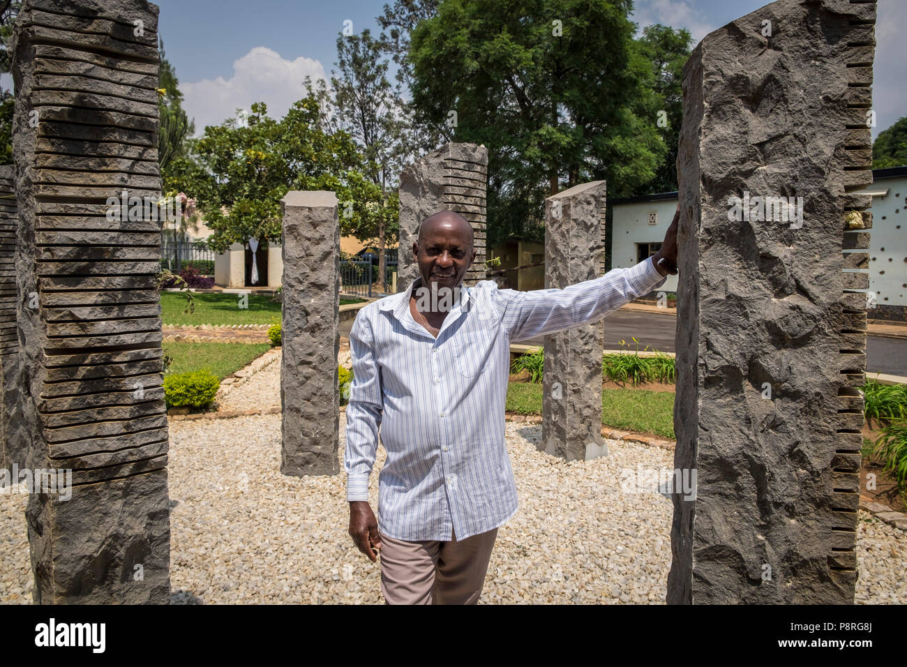 Rwanda,Kigali,Kigali Camp Memorial Stock Photo - Alamy