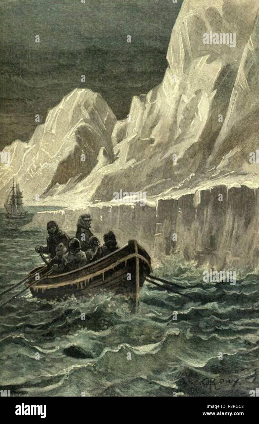 . 6 'The Sphinx of the Ice Fields' by George Roux 30 Stock Photo - Alamy