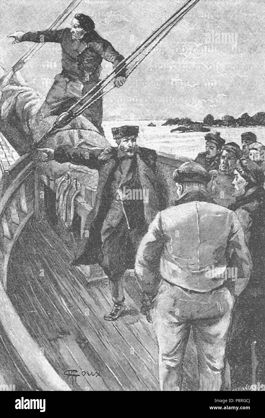 . 6 'The Sphinx of the Ice Fields' by George Roux 39 Stock Photo - Alamy