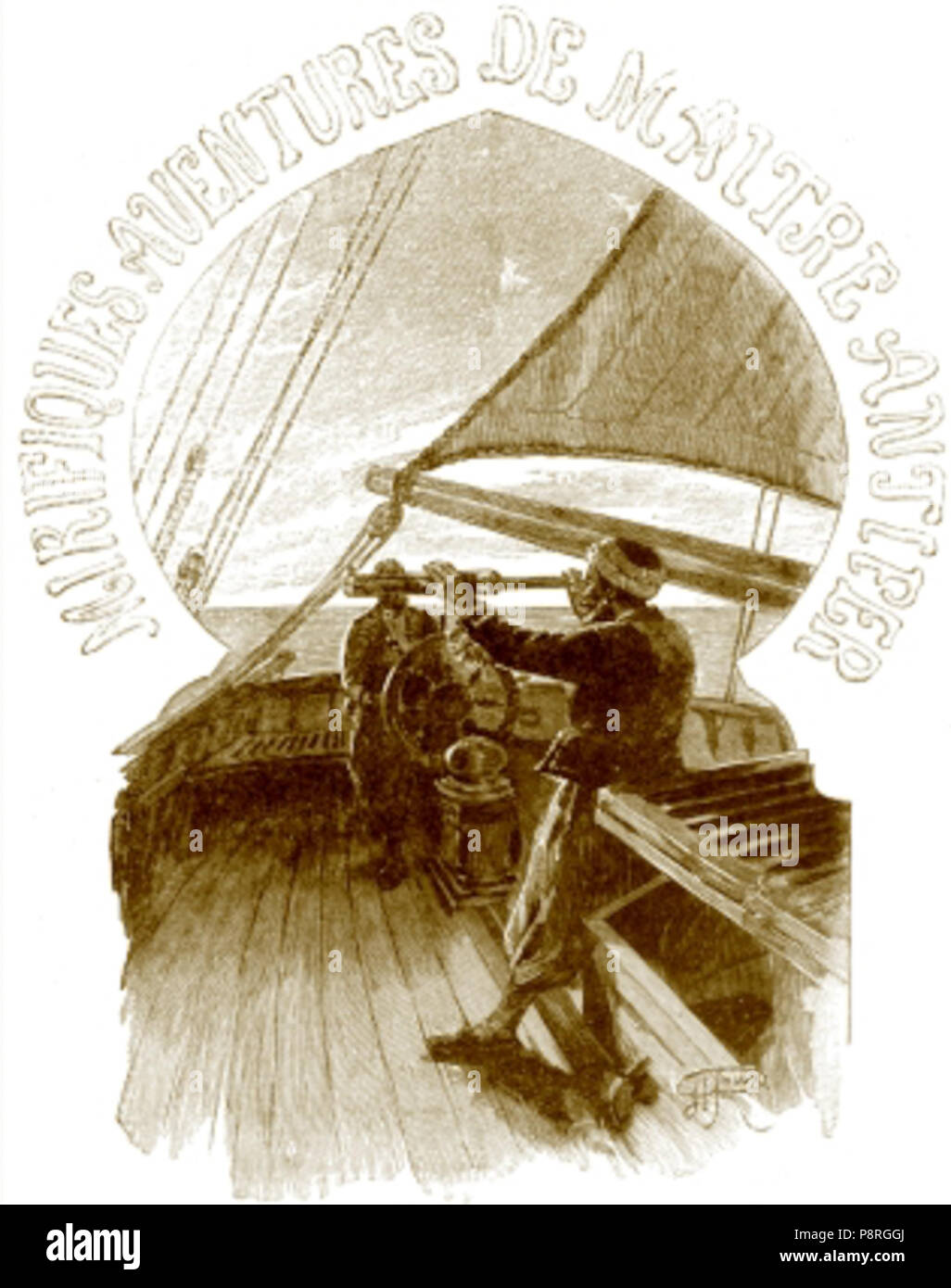 . 6 'The Wonderful Adventures of Captain Antifer' by George Roux 03 ...