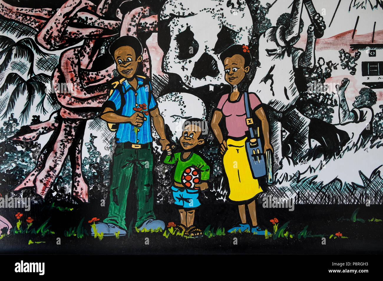 Rwanda,Kigali,Kigali Camp Memorial Stock Photo - Alamy