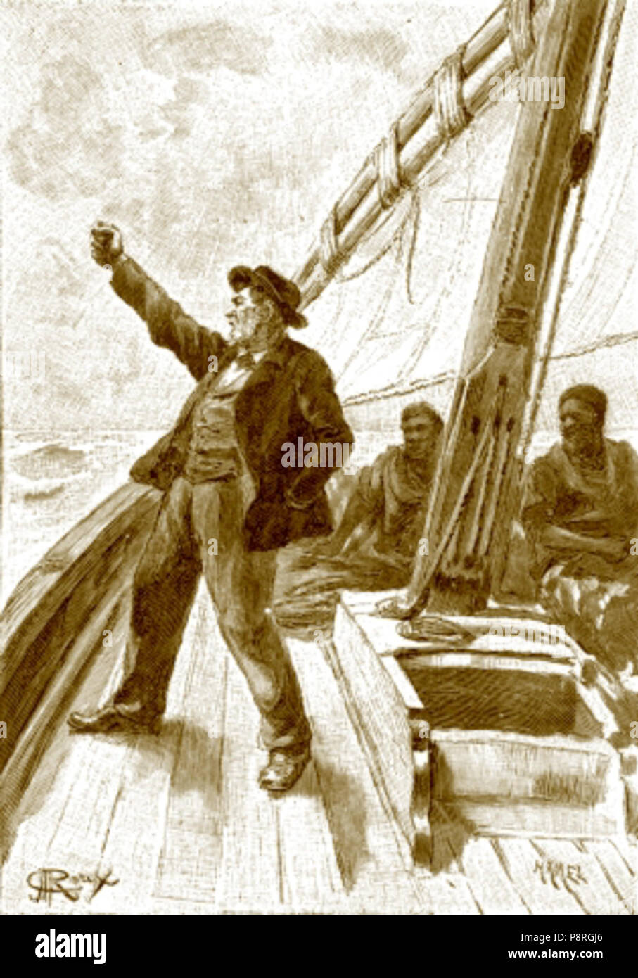 . 6 'The Wonderful Adventures of Captain Antifer' by George Roux 36 ...