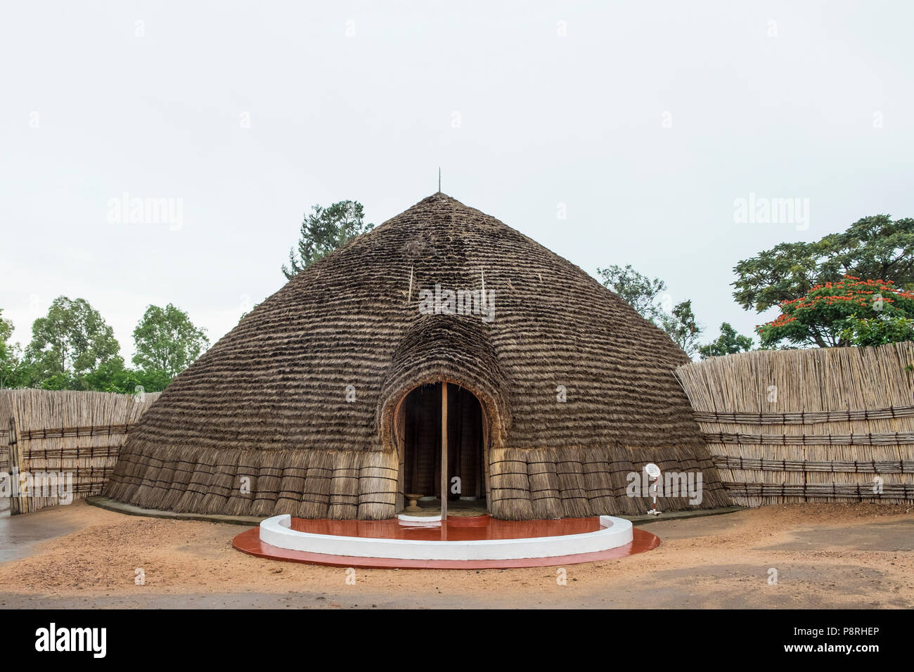 Rwanda,Nyanza,Palace of King Mutara III Rudahigwa (Rukari Stock Photo ...