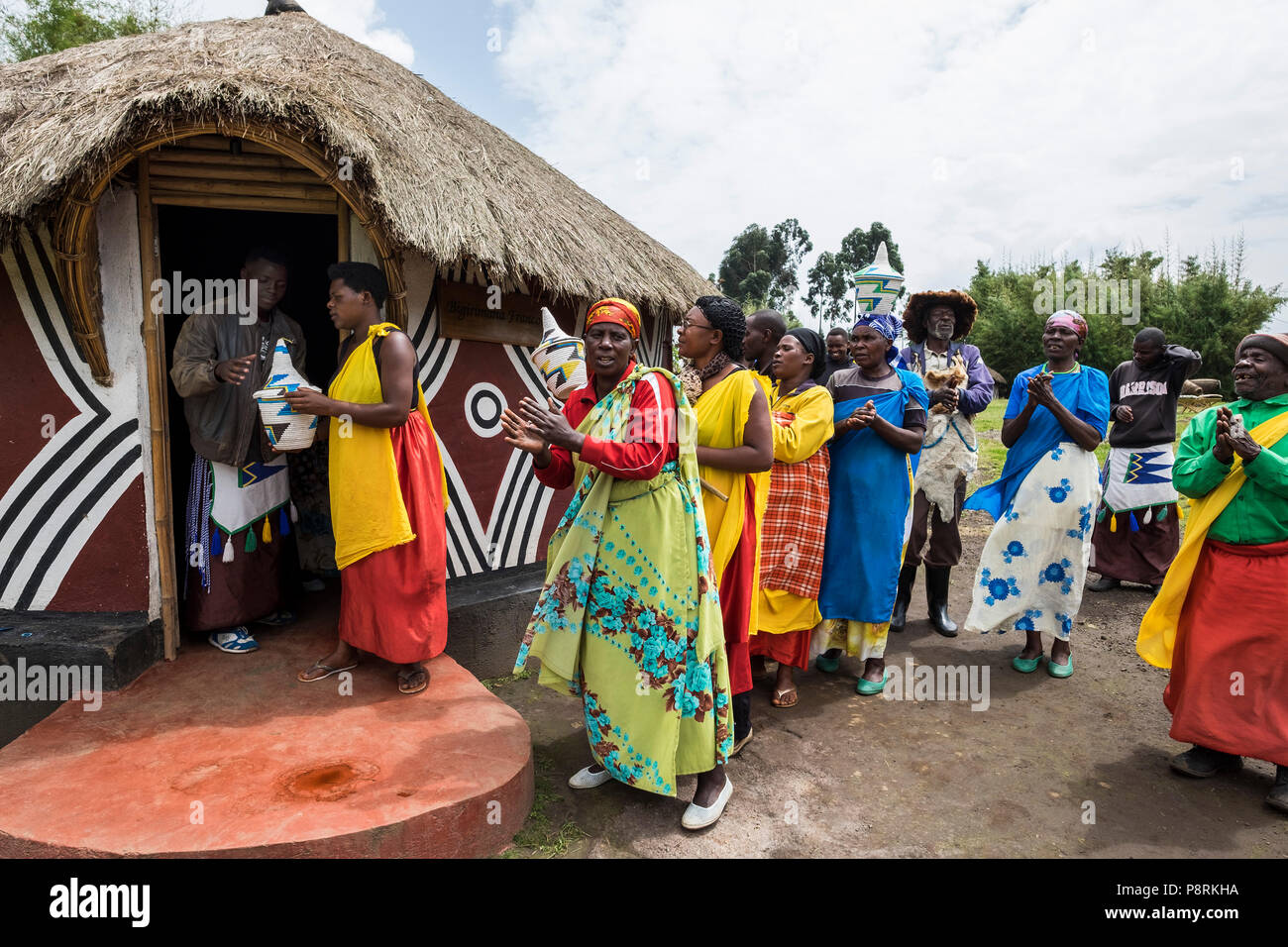 Rwanda,Ruhengeri,Musanze,Iby'Iwacu Cultural village,wedding ceremony ...