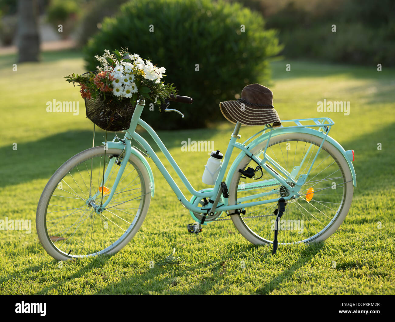 Blue bike hi-res stock photography and images - Alamy