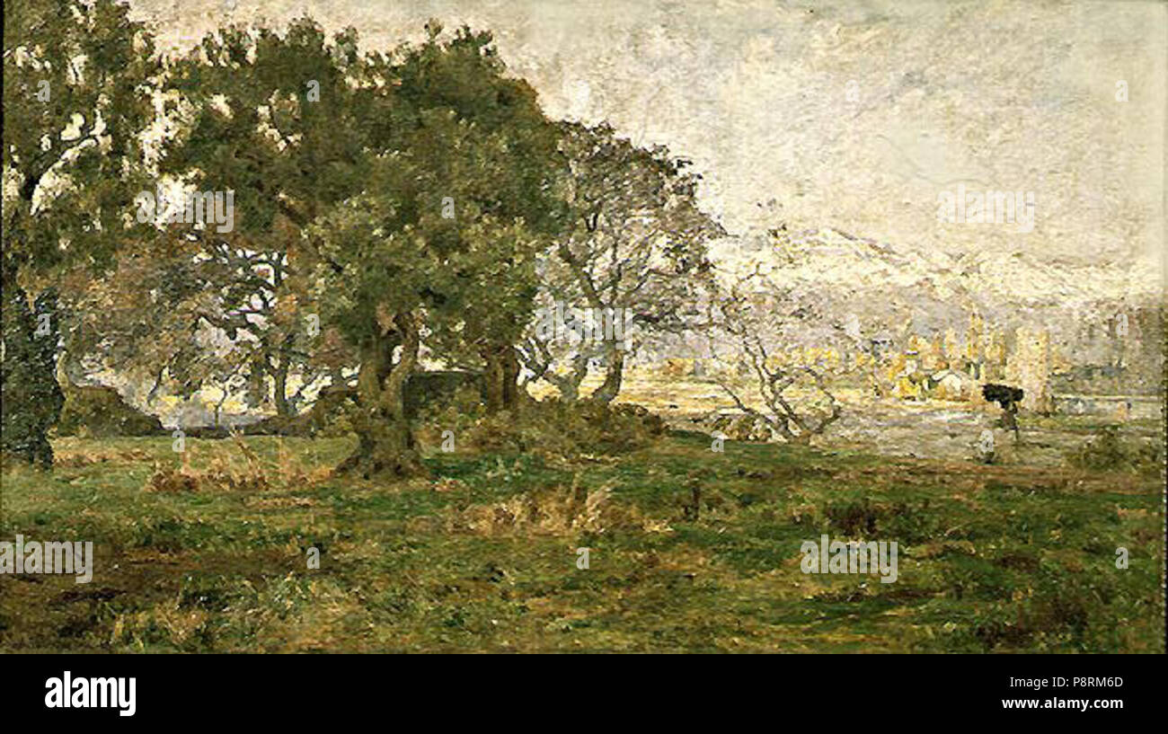 . 32 Alberto Valenzuela Llanos - Paisaje (Lo contador Stock Photo - Alamy