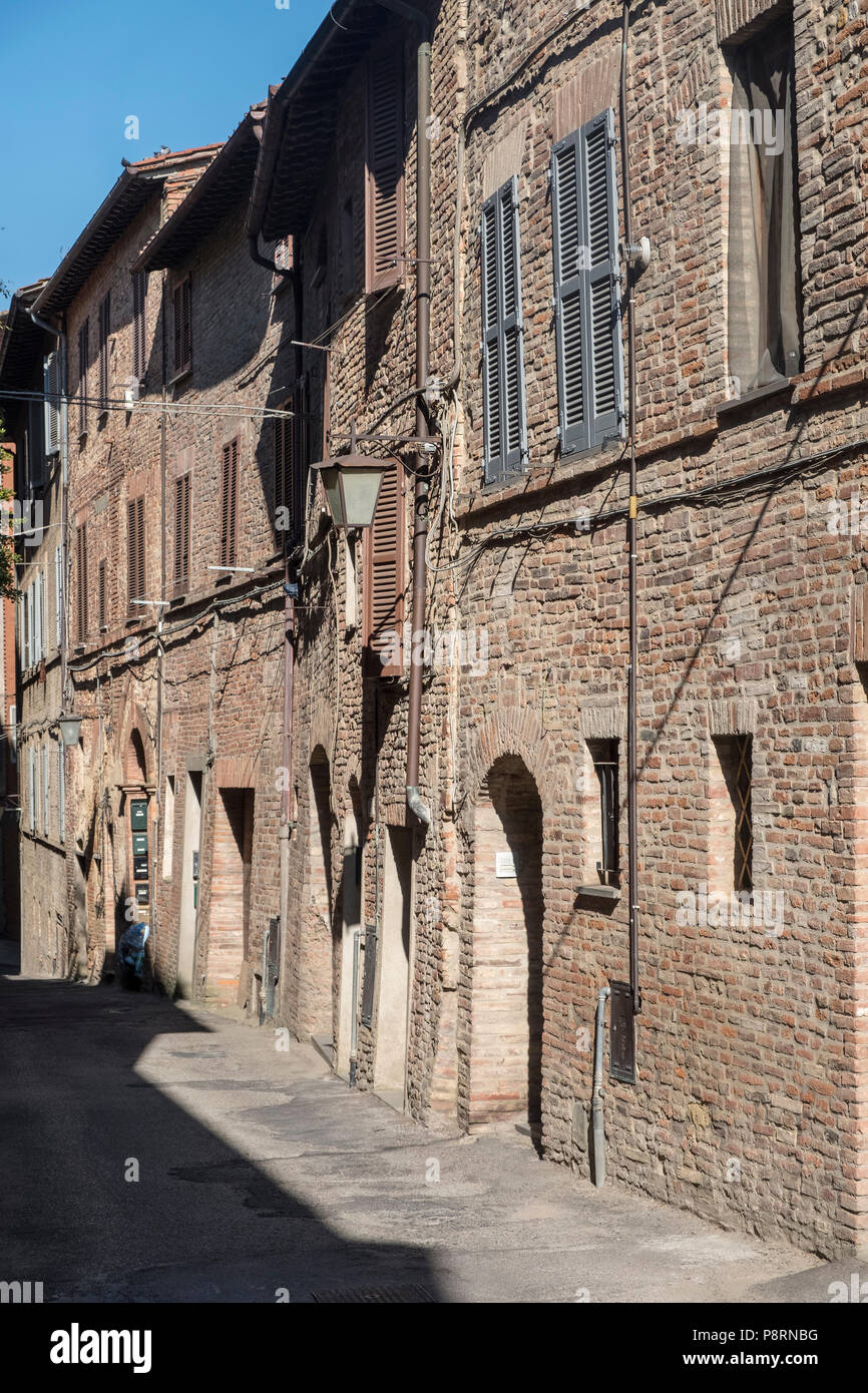 Historic buildings of Citta della Pieve, Perugia, Umbria, Italy ...
