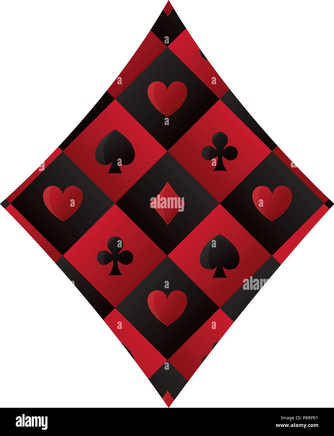 Playingcards vector vectors hi-res stock photography and images - Alamy